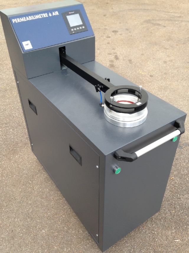 EN ISO 7231 EN ISO 9237 PERMEABILIMETRE A AIR : EMI-Développement